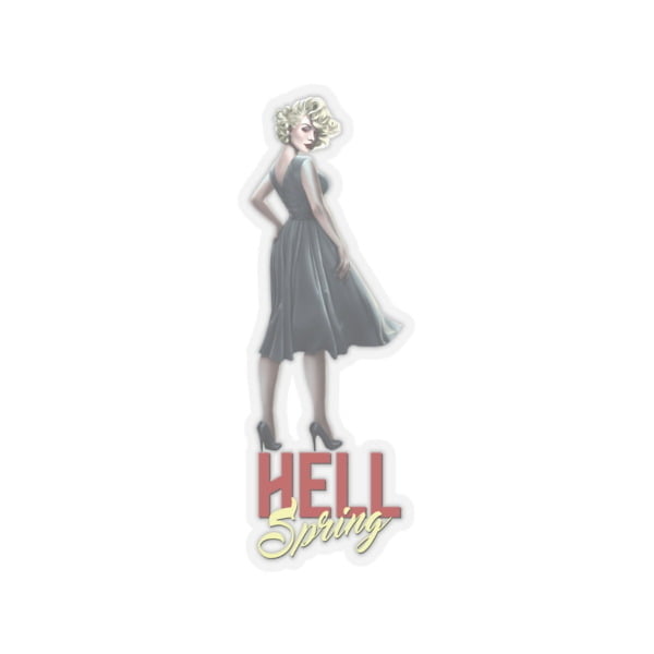 Hell Spring "Marilyn" Kiss-Cut Stickers - Isaac Thorne