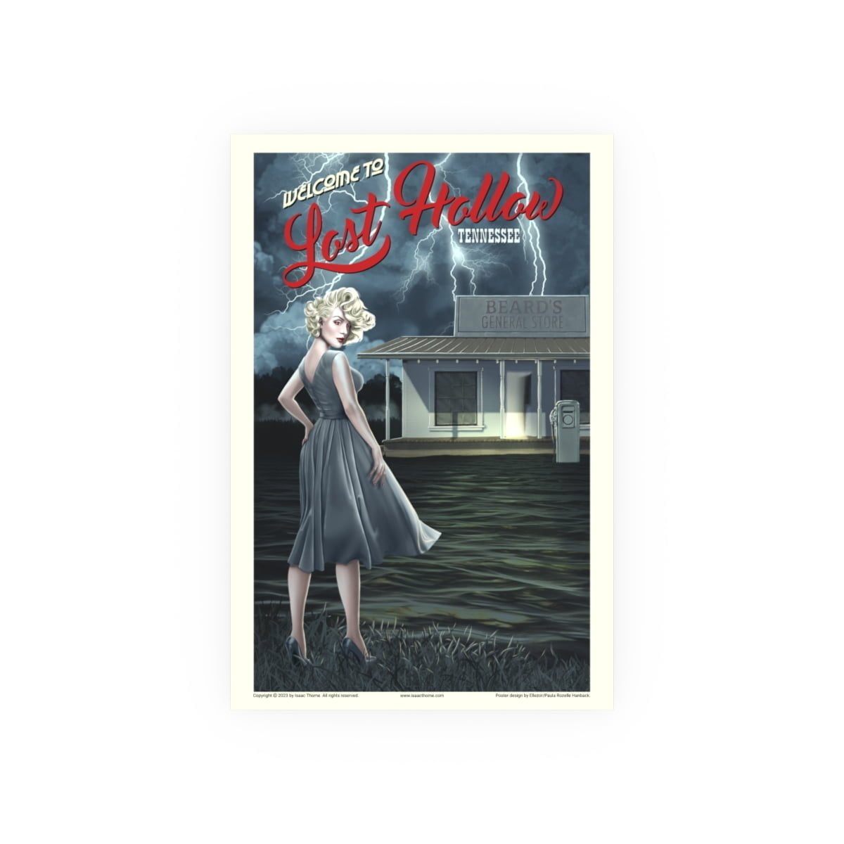 Lost Hollow/Hell Spring Satin and Archival Matte Posters - Isaac Thorne